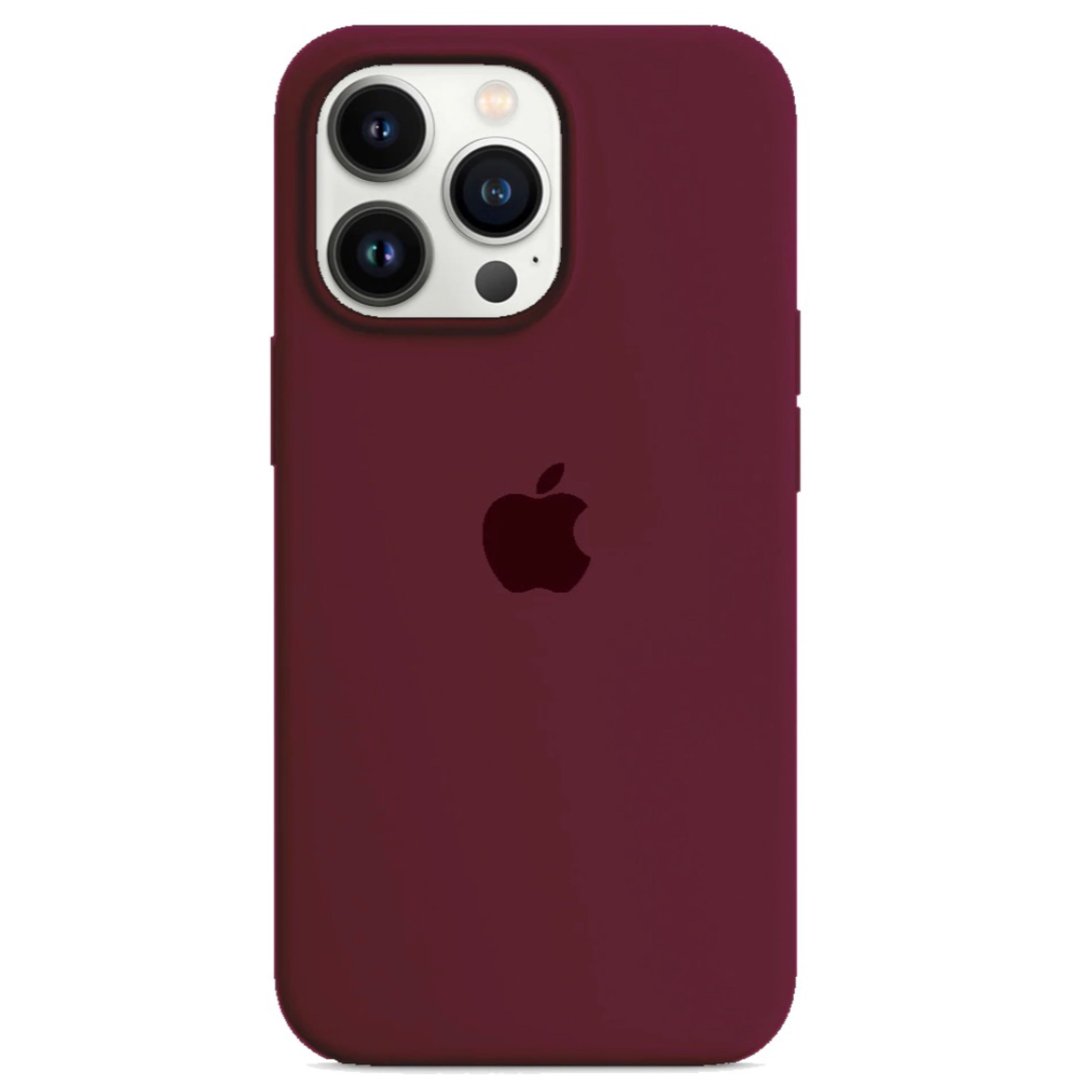 iPhone 13 Pro Violet Cherry Apple Silicone Case – AP's Mobile Electronics